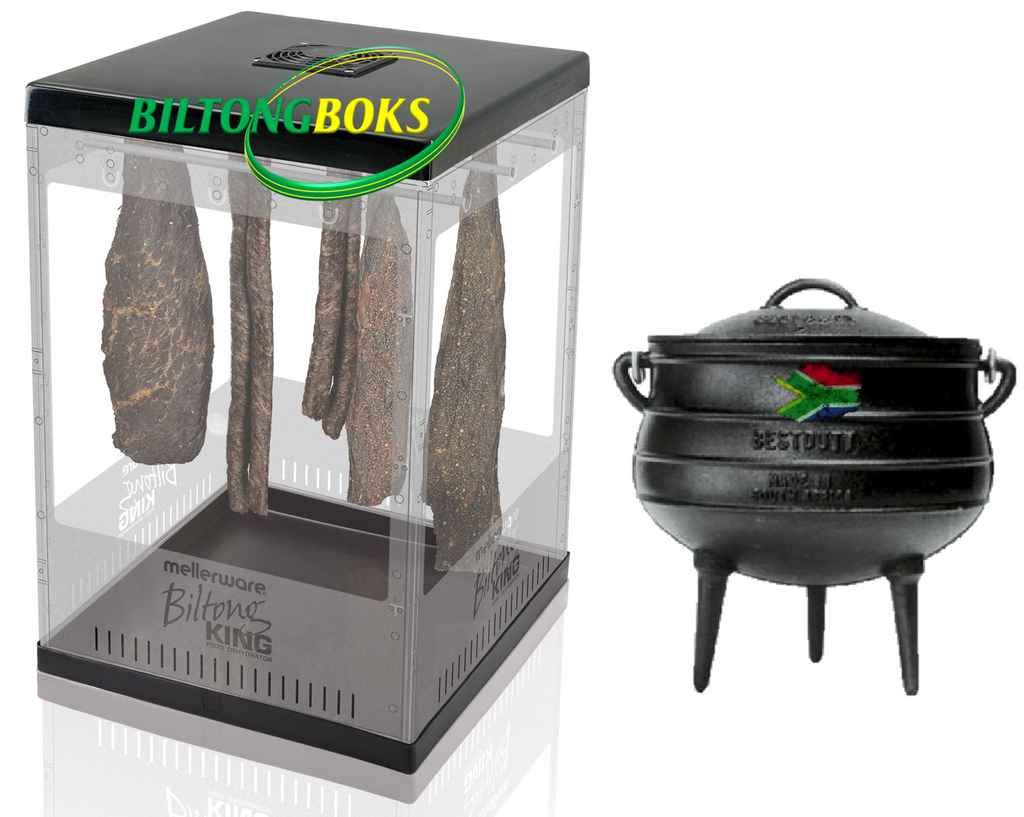 Biltong King Biltong Maker & Potjie Pot combo – BILTONGBOKS